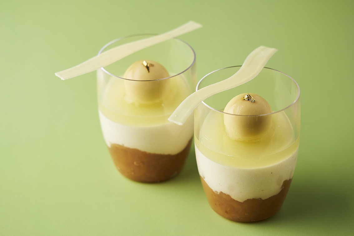 Green apple & pear composition - Les Vergers Boiron